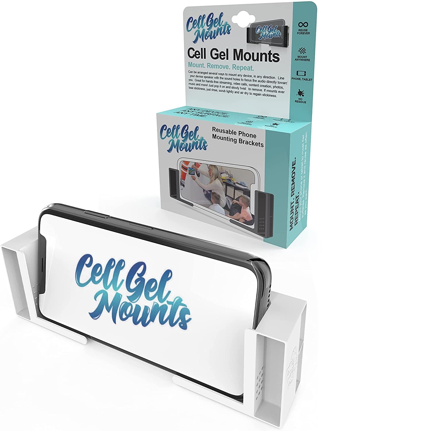 Cell Gel Mounts - Innovative Phone Mounting Solutions
